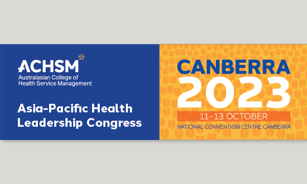 ACHS Participates In a Number of Health Conferences Annually